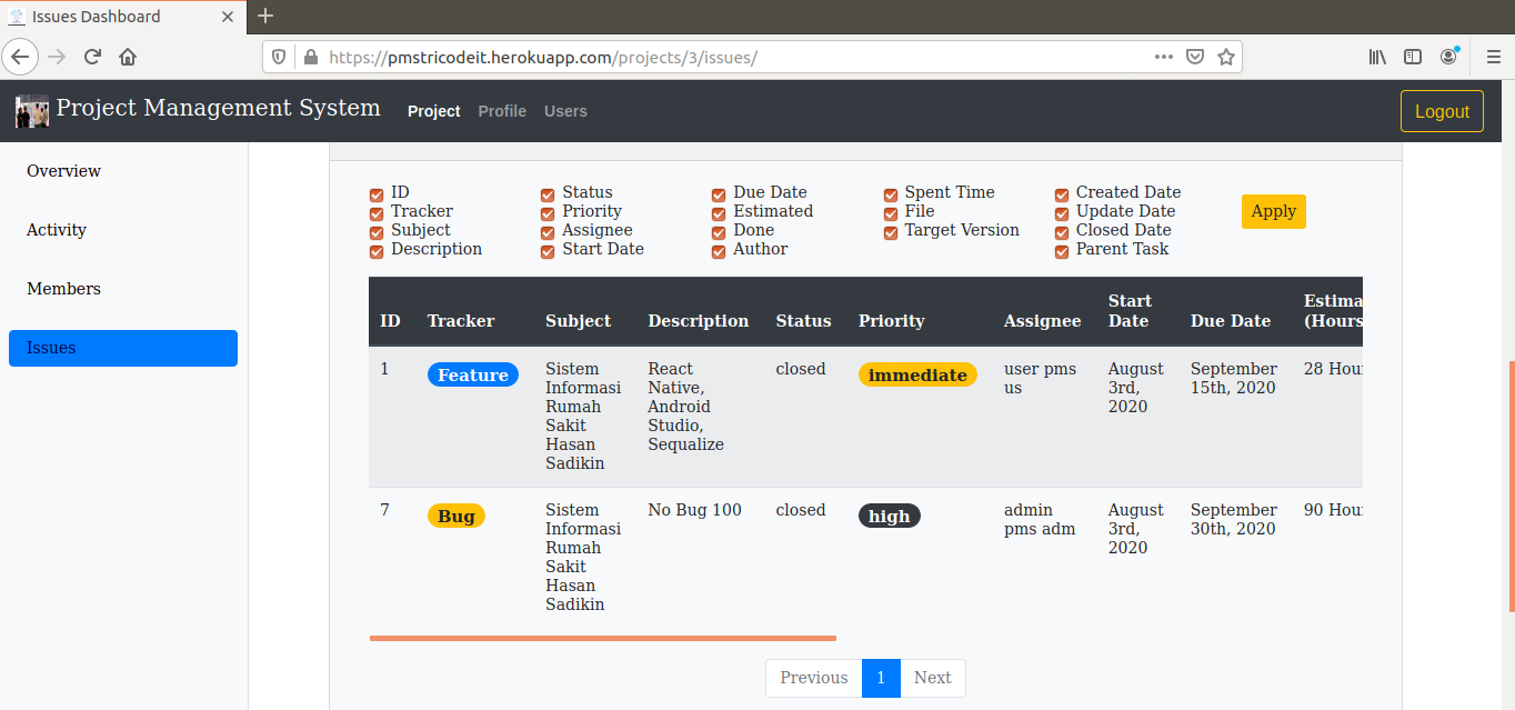 GitHub - TriCodeIT/Project-Management-Systems