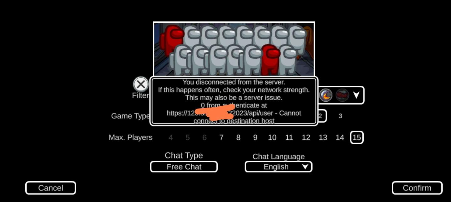 Cannot connect destination host · Issue #510 · Impostor/Impostor · GitHub
