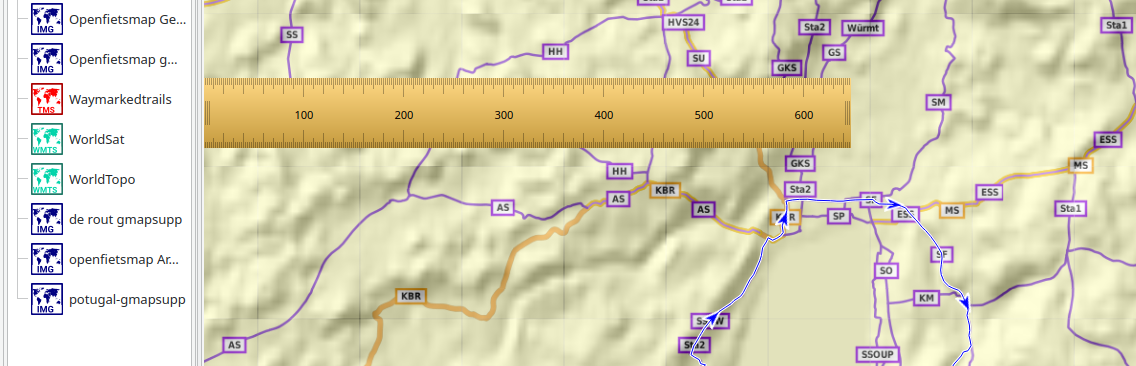Visual horizontal and vertical stripes with DEM data · Issue #621 · Maproom/qmapshack · GitHub