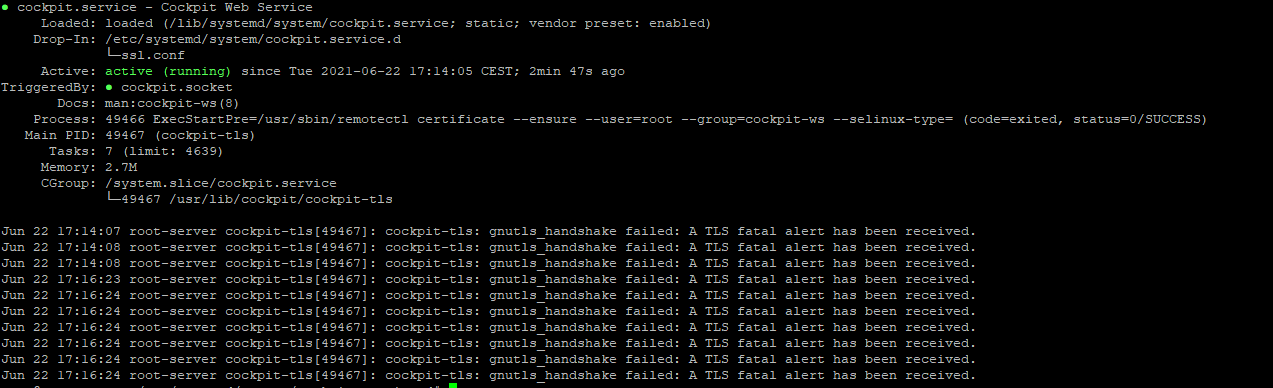 Browser Terminated Tls Websocket Connection · Issue 15980 · Cockpit Projectcockpit · Github 