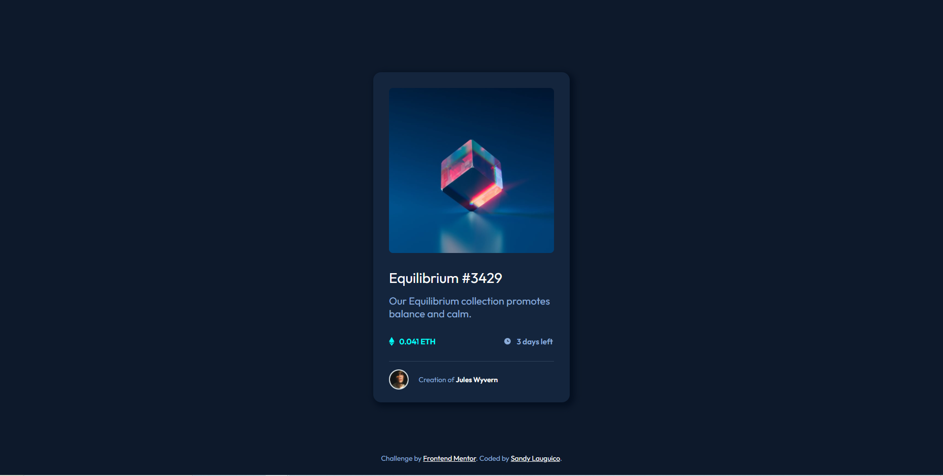 GitHub - sclauguico/nft-preview-card