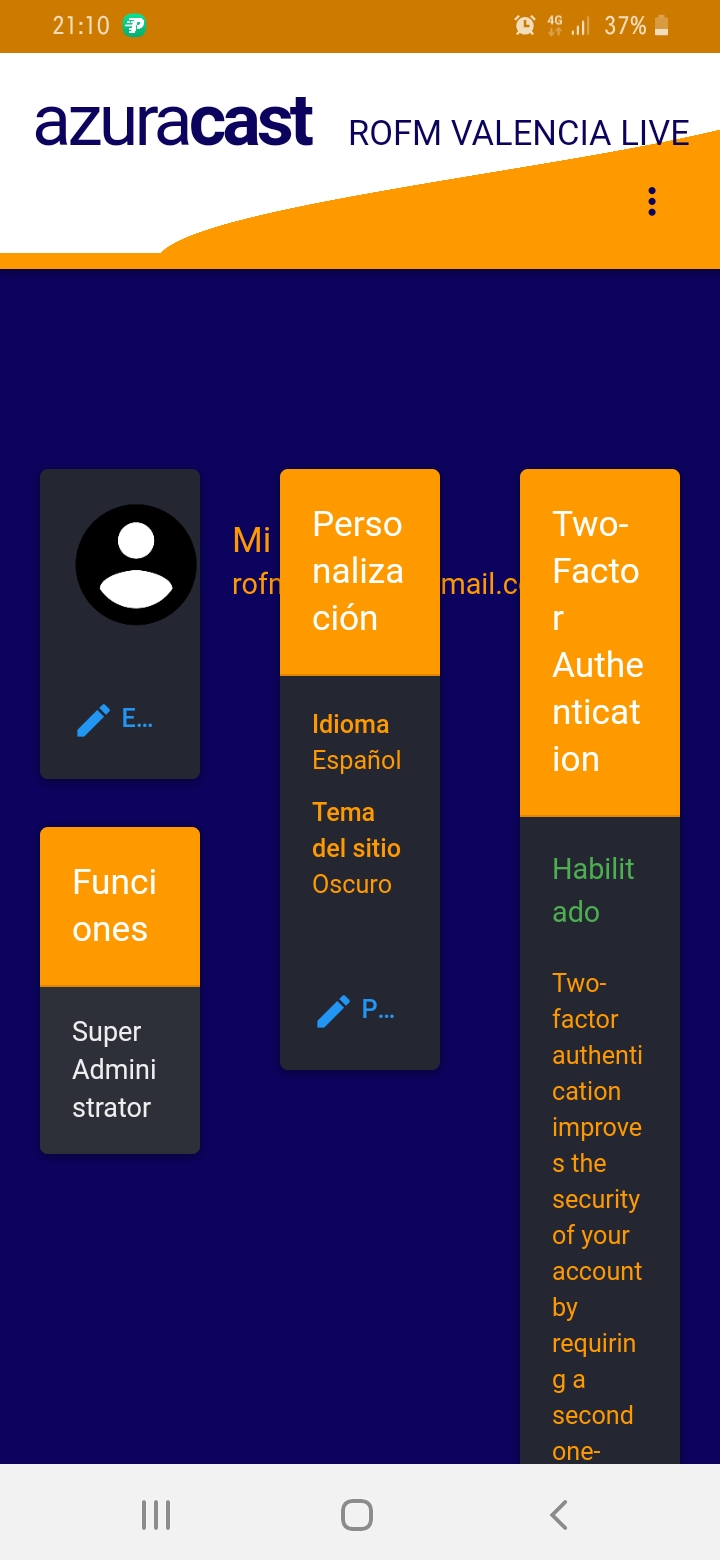 Hy there · Issue #3578 · AzuraCast/AzuraCast · GitHub