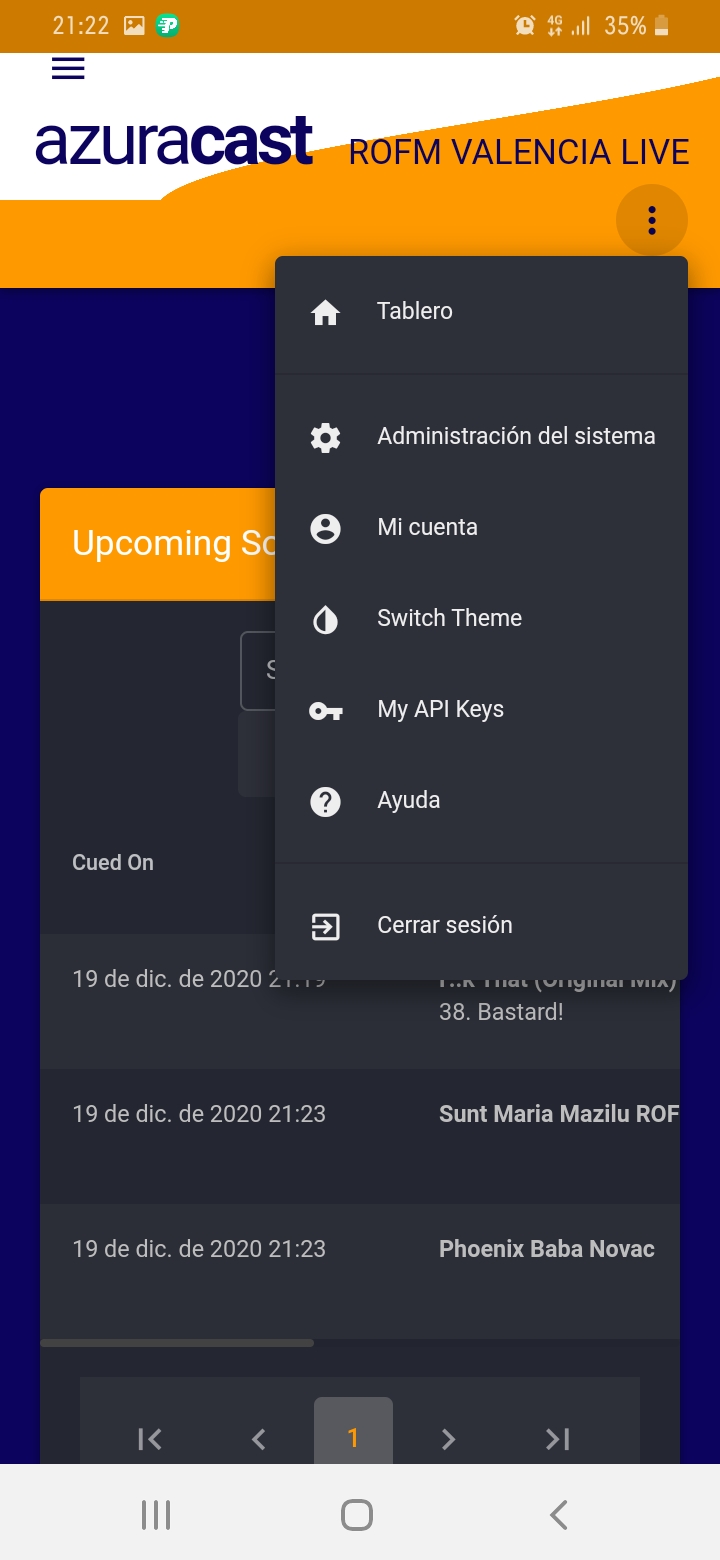 Hy there · Issue #3578 · AzuraCast/AzuraCast · GitHub