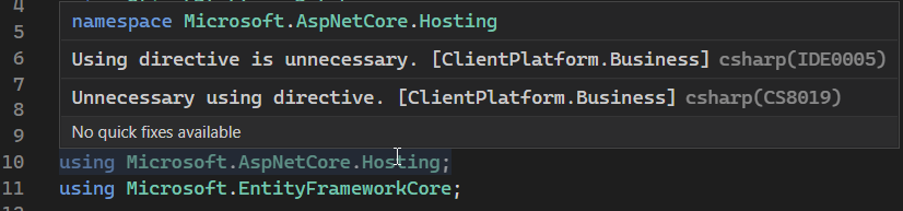 StrawberryShake generated code cause Code actions in VSCode not working due to omnisharp problem ...