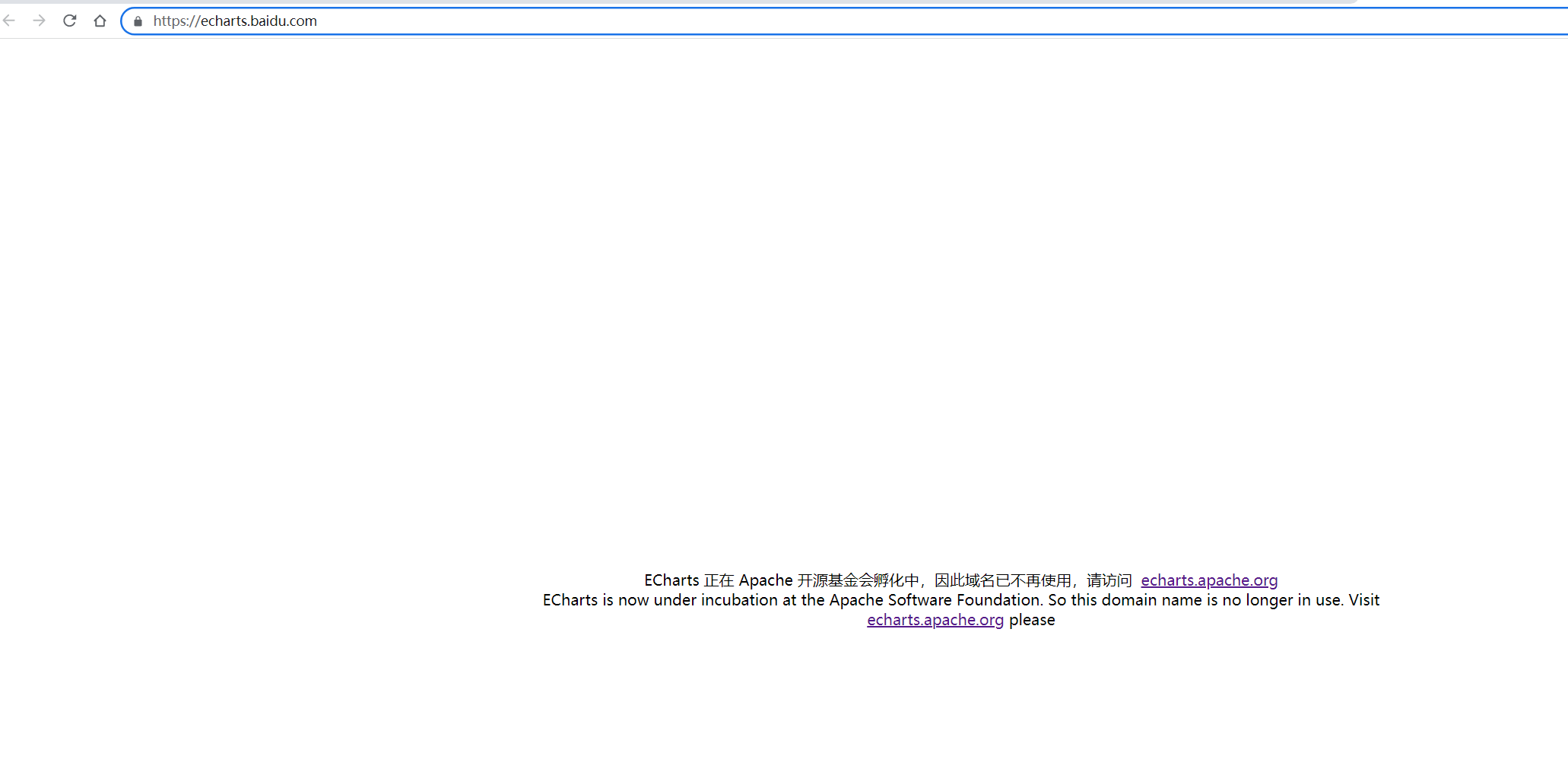 [Bug] 旧版本官网打不开 · Issue #17085 · apache/echarts · GitHub