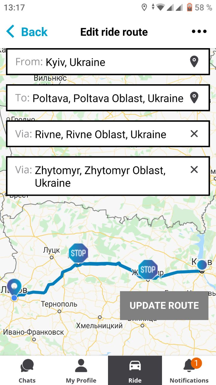 [Search Results] Rout built incorrect after updating journey · Issue #729 · ita-social-projects ...
