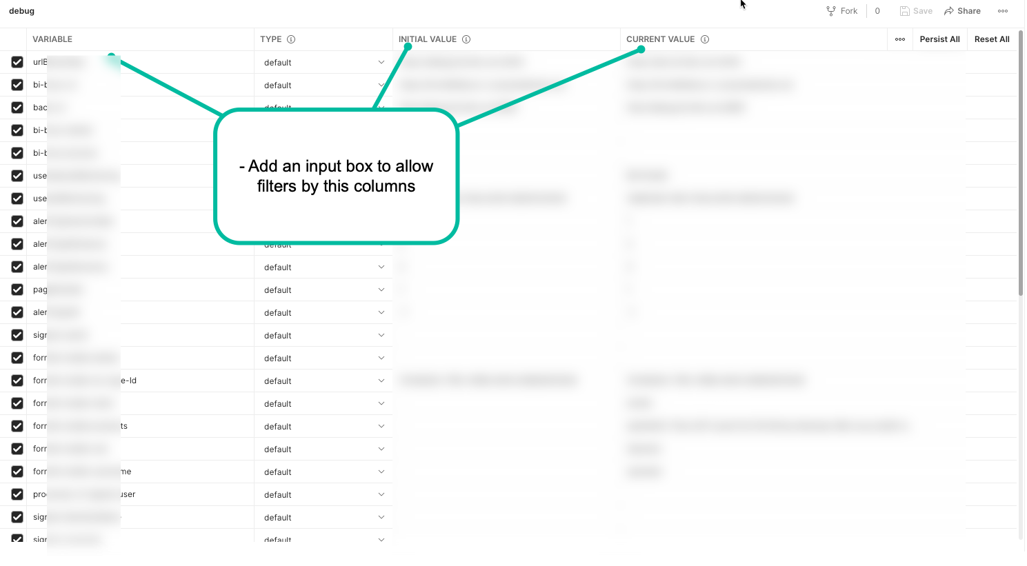 Filter variables · Issue #10602 · postmanlabs/postman-app-support · GitHub