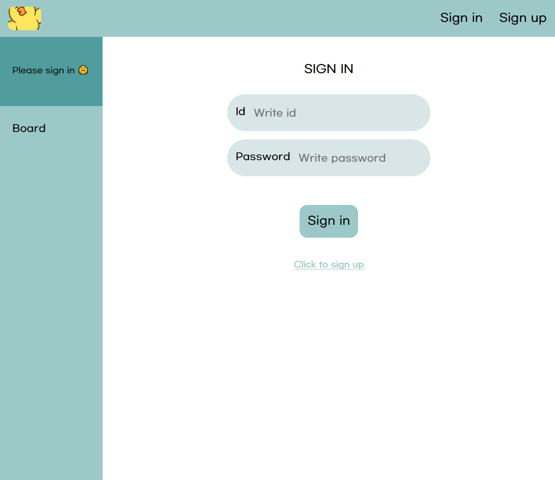 GitHub - nvrtmd/react-board-project: 회원가입 및 로그인 기능이 제공되는 게시판 서비스 - Front(React)