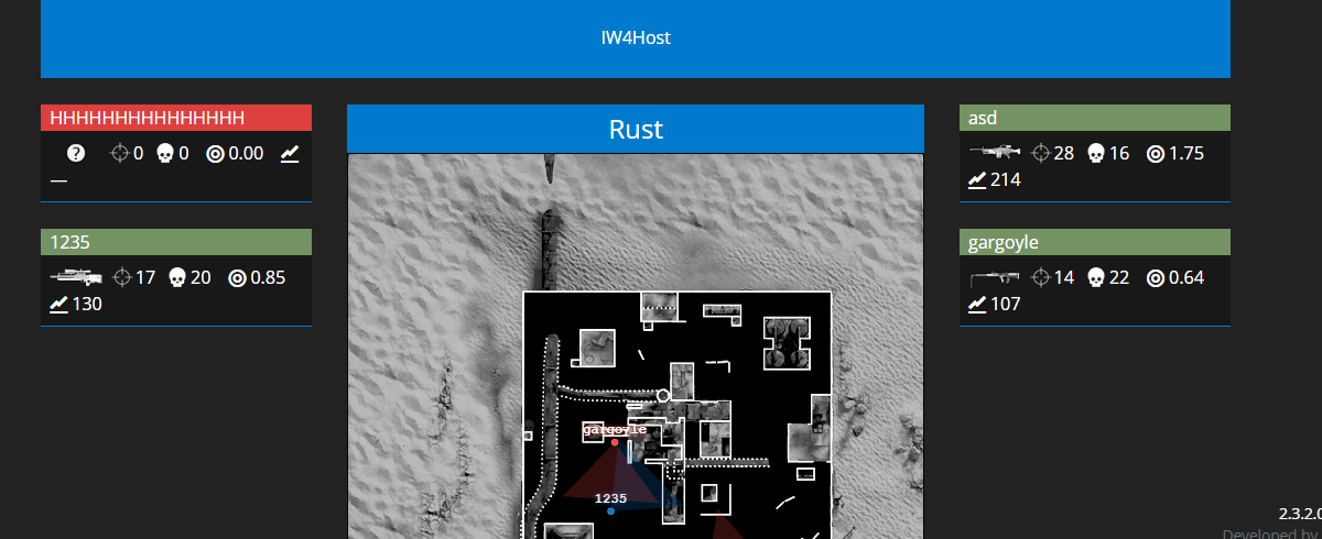 LiveRadar does not show bots · Issue #168 · RaidMax/IW4M-Admin · GitHub