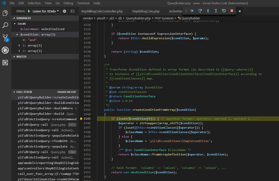 Querybuilder Fails When Over 1000 Records · Issue 17015 · Yiisoftyii2 · Github 