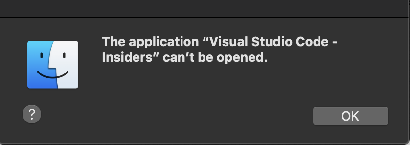 Macos Catalina 1015x Not Notarized Failed Fresh Install Of 149 · Issue 107443 · Microsoft
