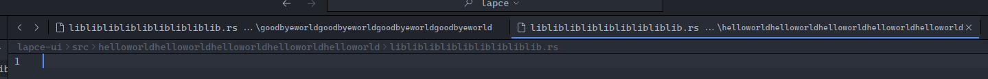 File Buffer Tab Name Truncation · Issue 2044 · Lapcelapce · Github