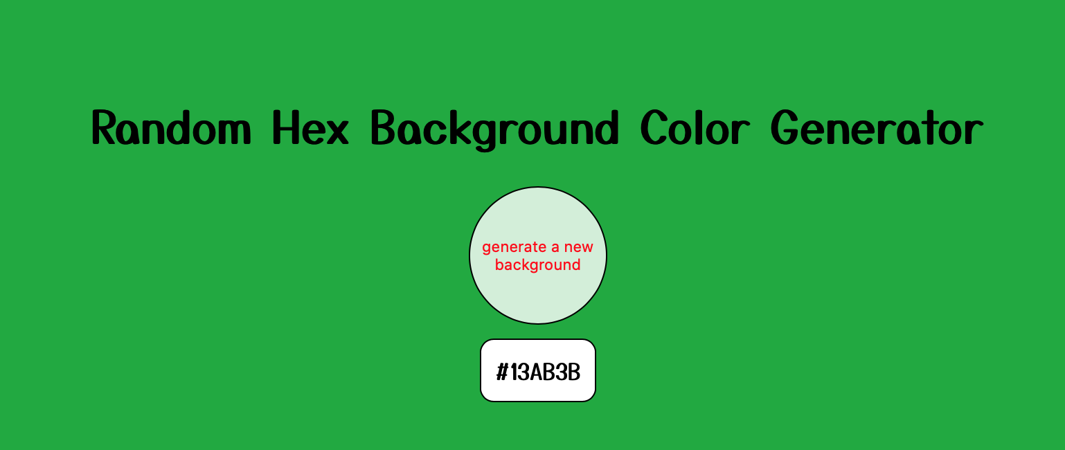 GitHub - kurtskudrna/Random-Hex-Background-Color-Generator