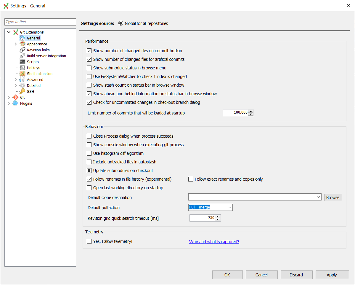 Incorrect Placement Of Update Submodules On Checkout Setting · Issue 7290 · Gitextensions