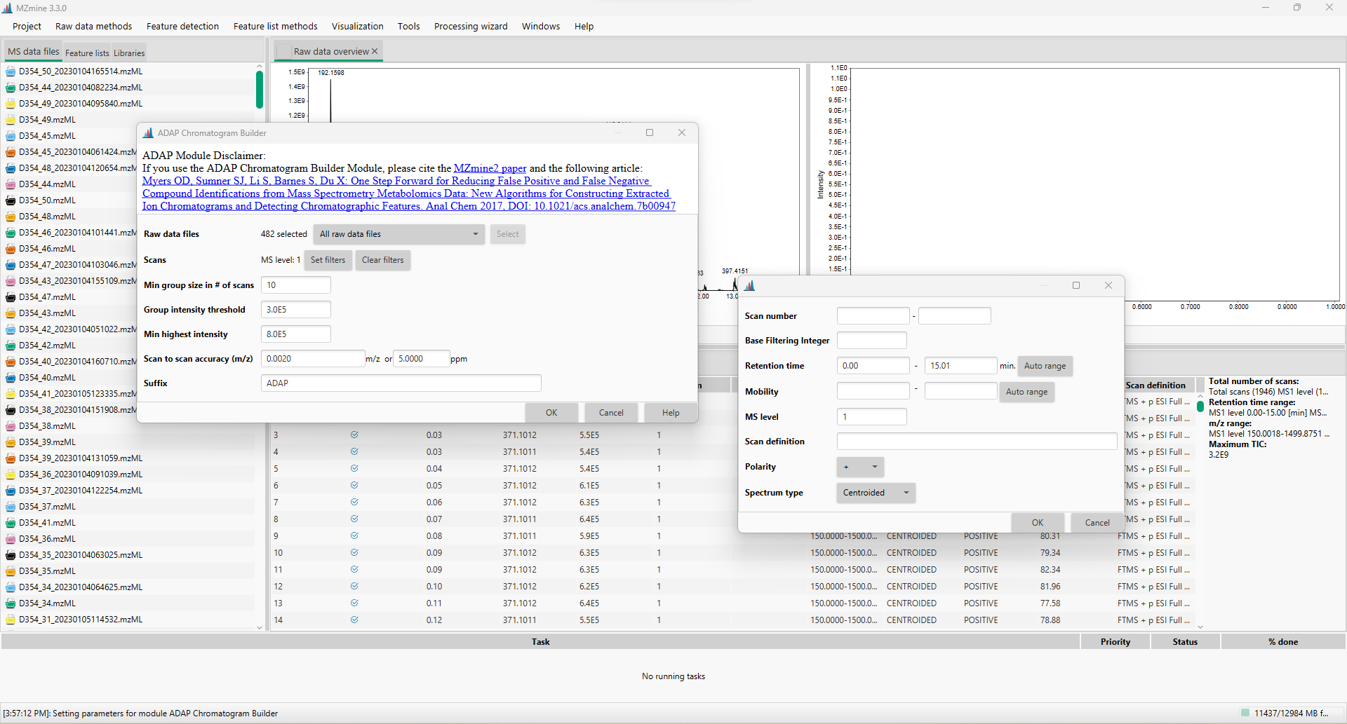 Export for GNPS Feature Based Molecular Networking not working correctly · Issue #1089 · mzmine ...