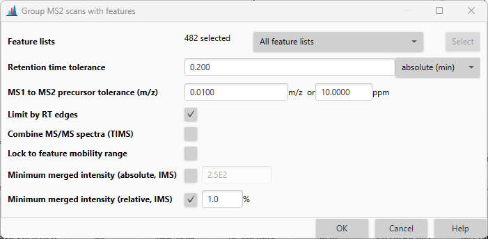 Export for GNPS Feature Based Molecular Networking not working correctly · Issue #1089 · mzmine ...
