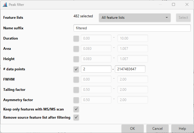 Export for GNPS Feature Based Molecular Networking not working correctly · Issue #1089 · mzmine ...