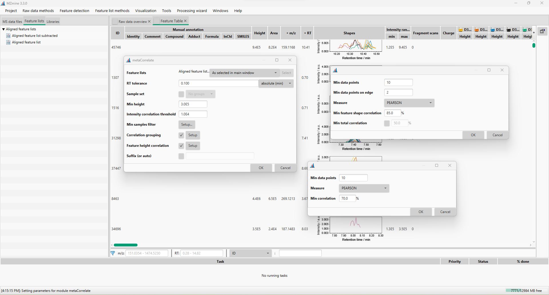 Export for GNPS Feature Based Molecular Networking not working correctly · Issue #1089 · mzmine ...