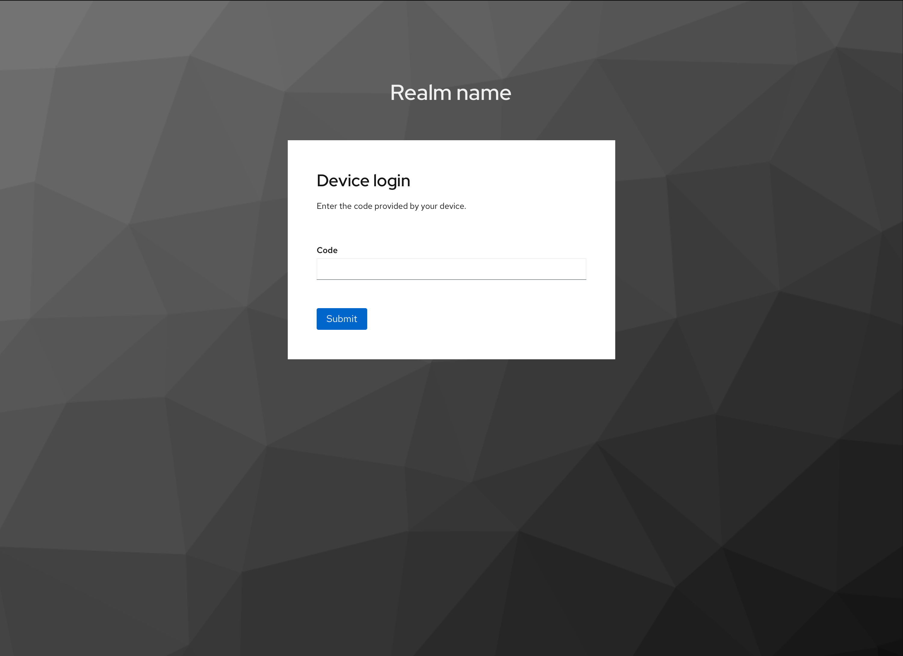 Simpler device authorization end-user code verification for first-party ...