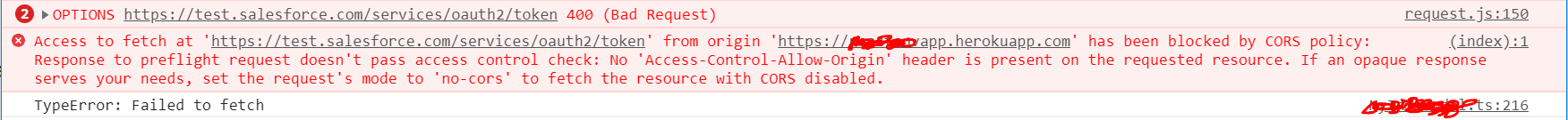 Unable to make SalesForce REST API call using jsforce · Issue #980 · jsforce/jsforce · GitHub