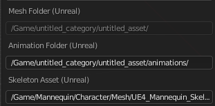 Send to Unreal - Allow skeletal mesh imports directly onto a specified skeleton · Issue #249 ...