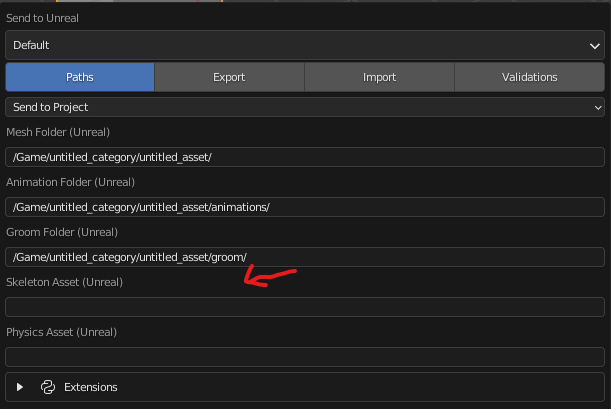 Failed to export skeleton from blender to unreal · Issue #585 · EpicGamesExt/BlenderTools · GitHub