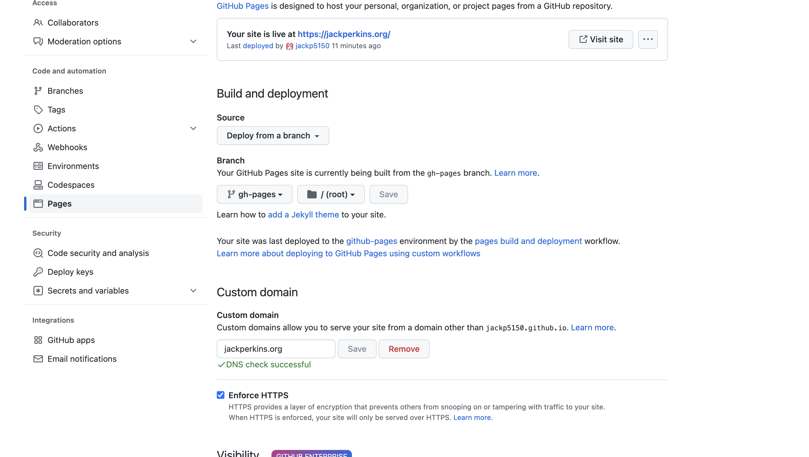 First time hosting on github pages - issues with namecheap custom domain · community ...