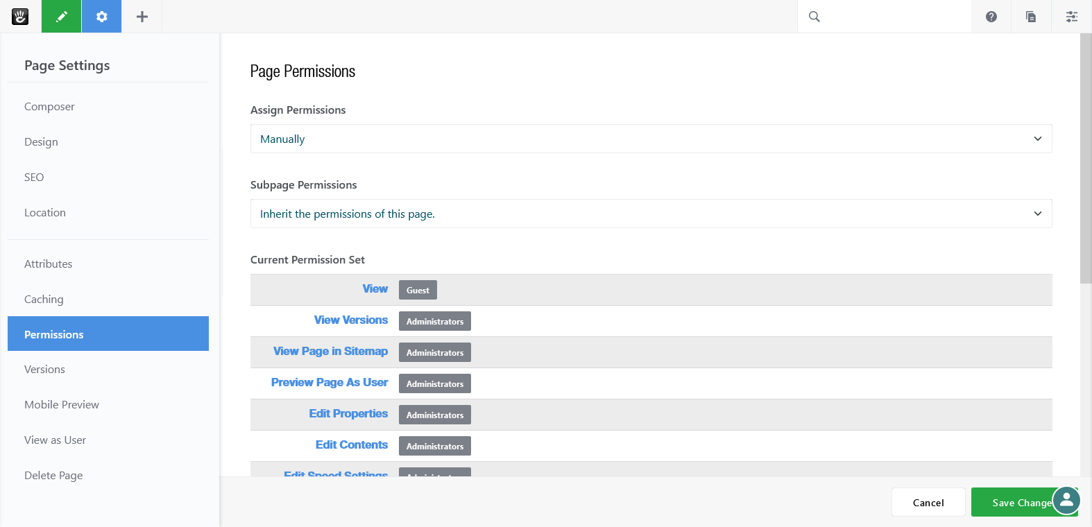 Adminstrator Group Unable to Edit blocks unless Super Admin · Issue #10364 · concretecms ...