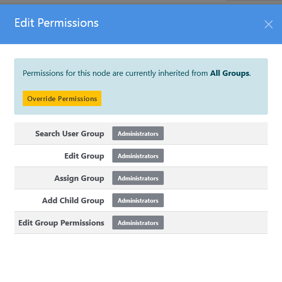 Adminstrator Group Unable to Edit blocks unless Super Admin · Issue #10364 · concretecms ...