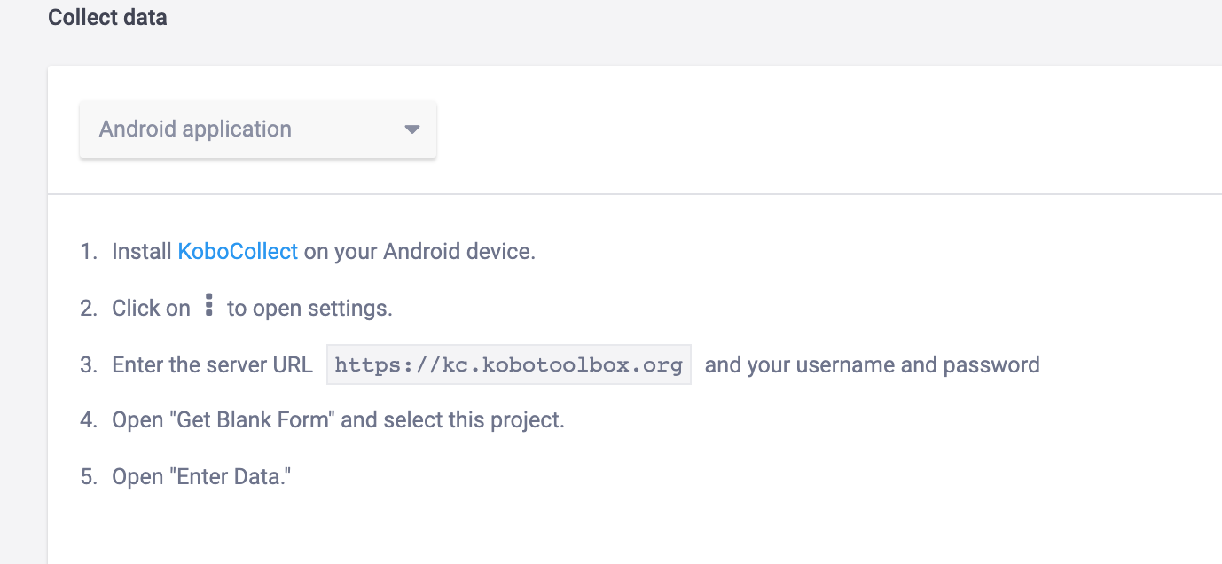 New Feature Generate Qr Code For Setting Up Collect · Issue 2681 · Kobotoolboxkpi · Github
