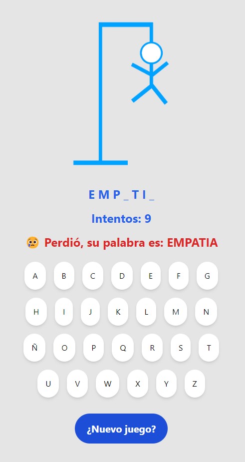 GitHub - darvcodev/juego-ahorcado