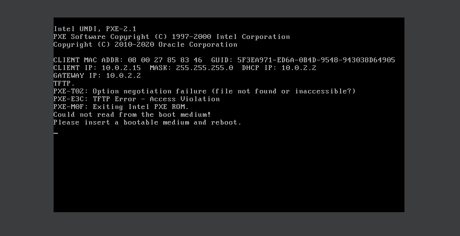 not working pxe client host debian 12 · Issue #25 · ventoy/PXE · GitHub