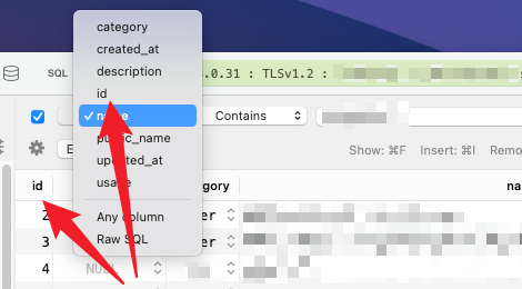 Filters not in order · Issue #3125 · TablePlus/TablePlus · GitHub