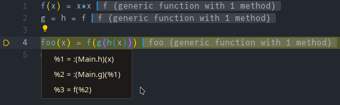 Debugging A Line With Multiple Function Calls · Issue 2519 · Julia Vscodejulia Vscode · Github 