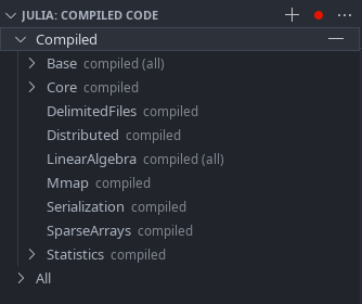VSCodeServer.@run causes 2600x slowdown in CSV.write · Issue #3066 · julia-vscode/julia-vscode ...