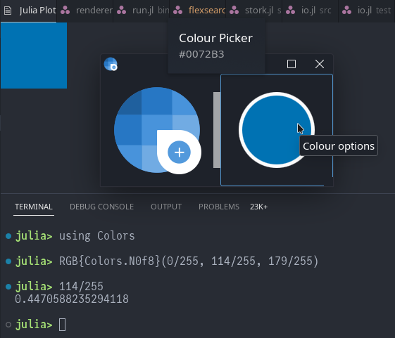 Inaccurate Colors In Plot Pane · Issue 3163 · Julia Vscodejulia Vscode · Github 