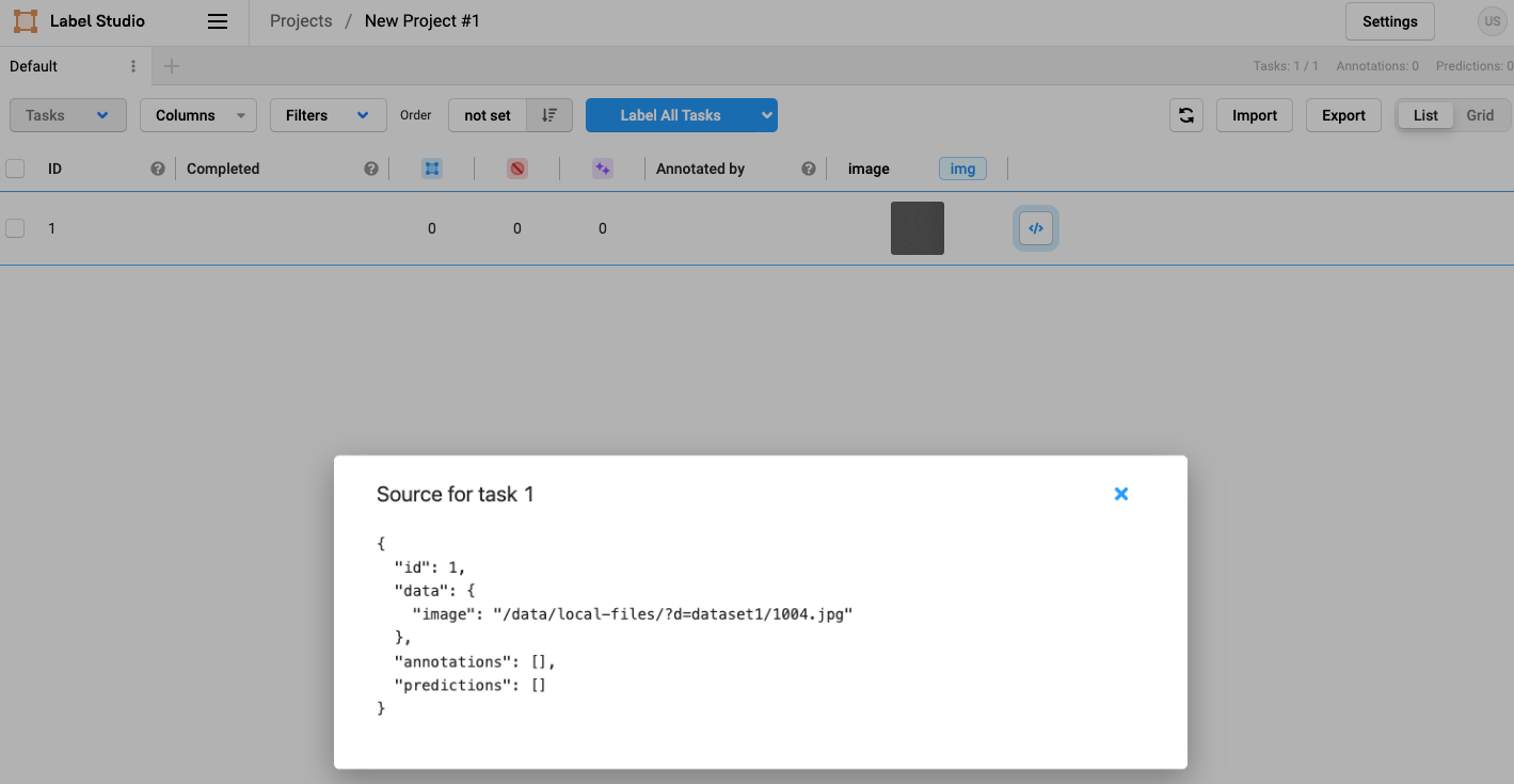 Images are not displayed when importing local tasks from JSON files ...
