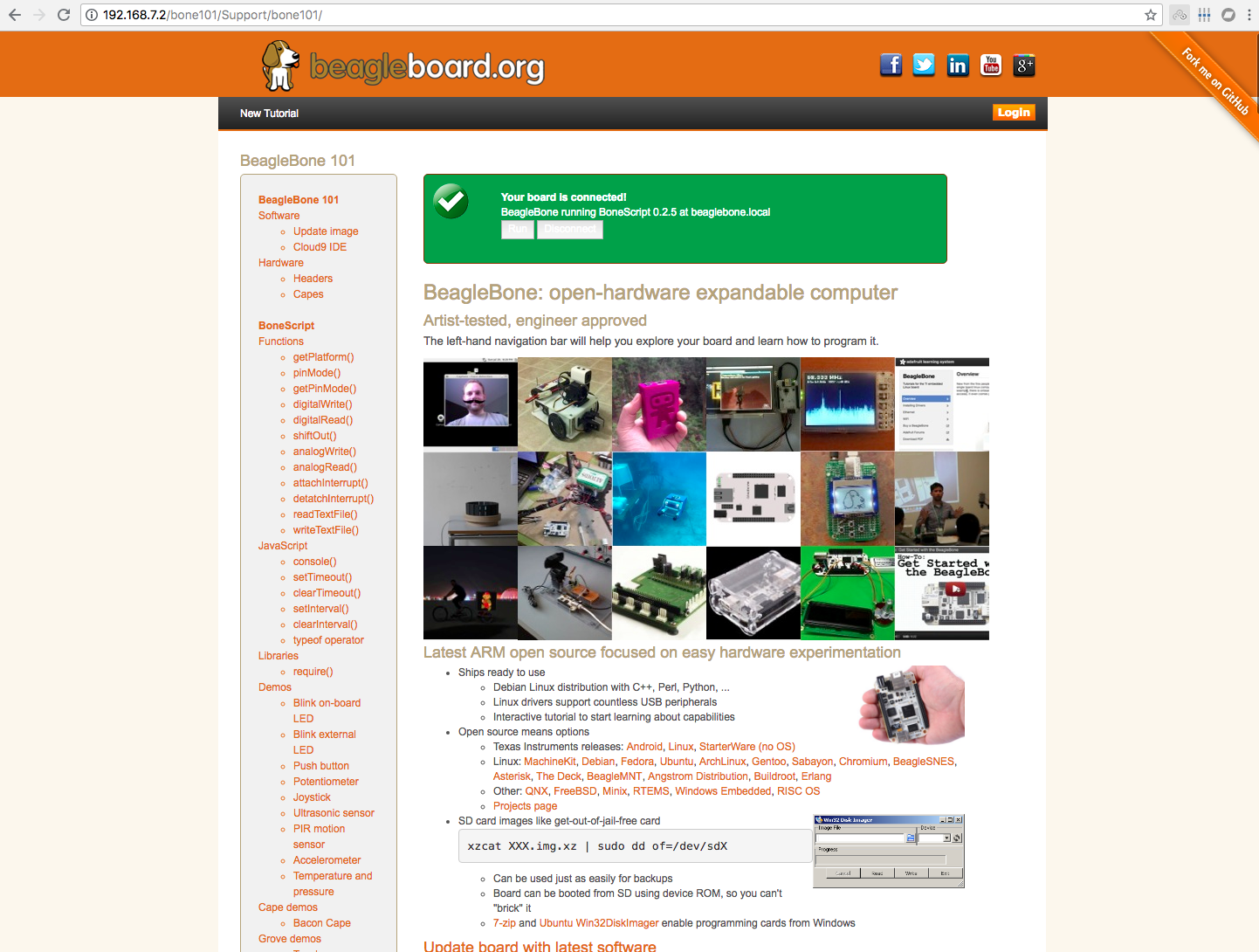 IDE doesn't show up Bela connected · Issue #473 · BelaPlatform/Bela · GitHub