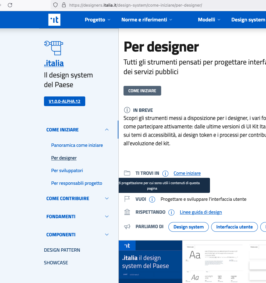 Tooltip z-index issue on design system section. · Issue #1038 · italia/designers.italia.it · GitHub