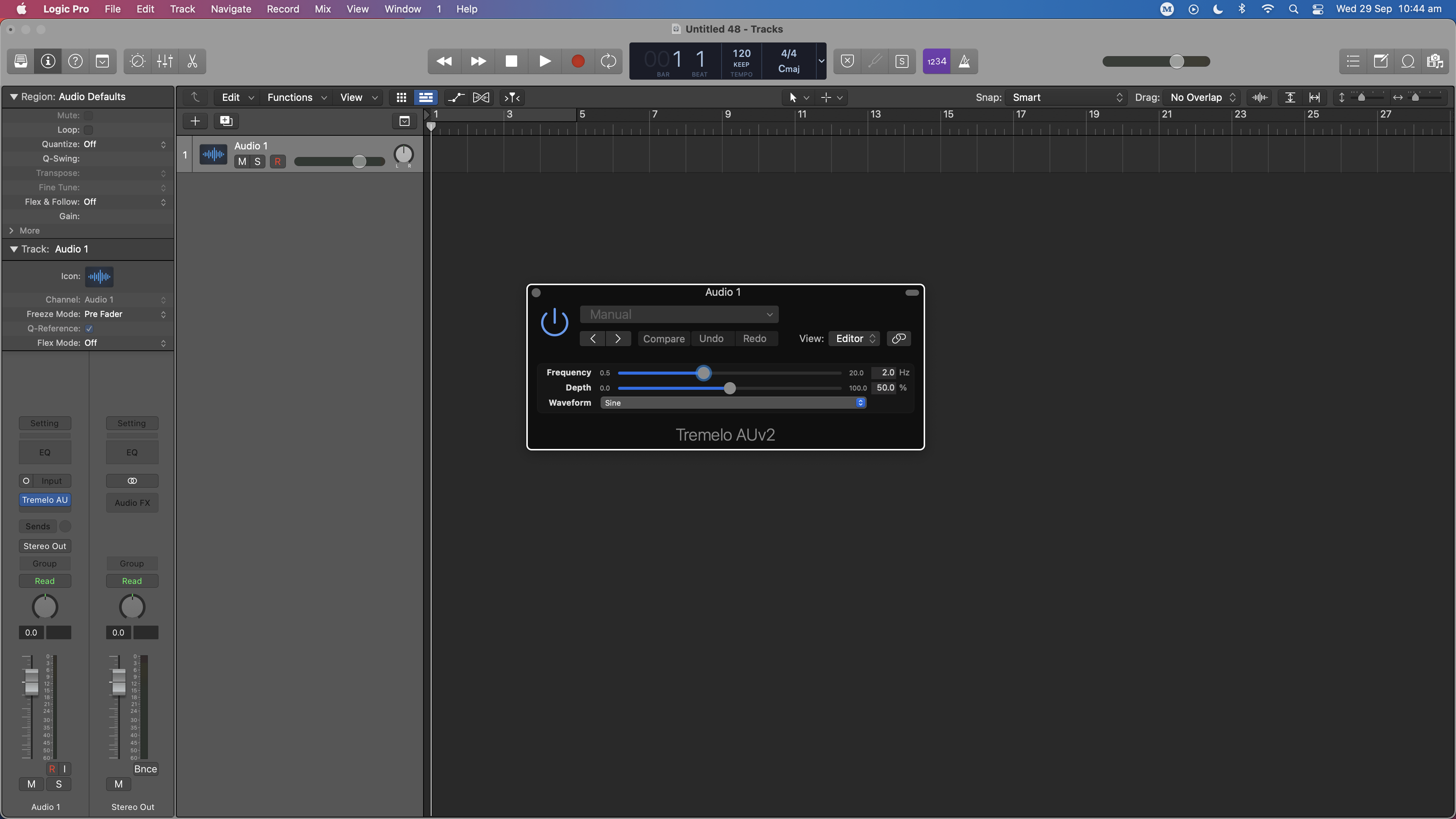 GitHub - dave-miller-dev/tremolo: AudioUnit Tremolo Plugin