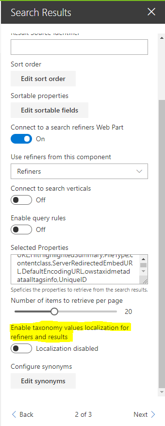 Search Result fails with "Error making HttpClient request in queryable [403] Forbidden ...