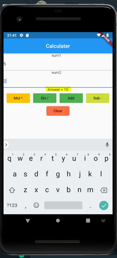 GitHub - bara1999/Flutter_Caclulator