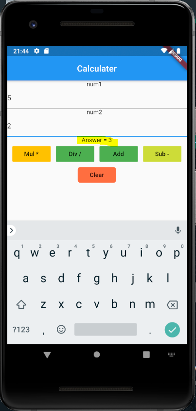 GitHub - bara1999/Flutter_Caclulator