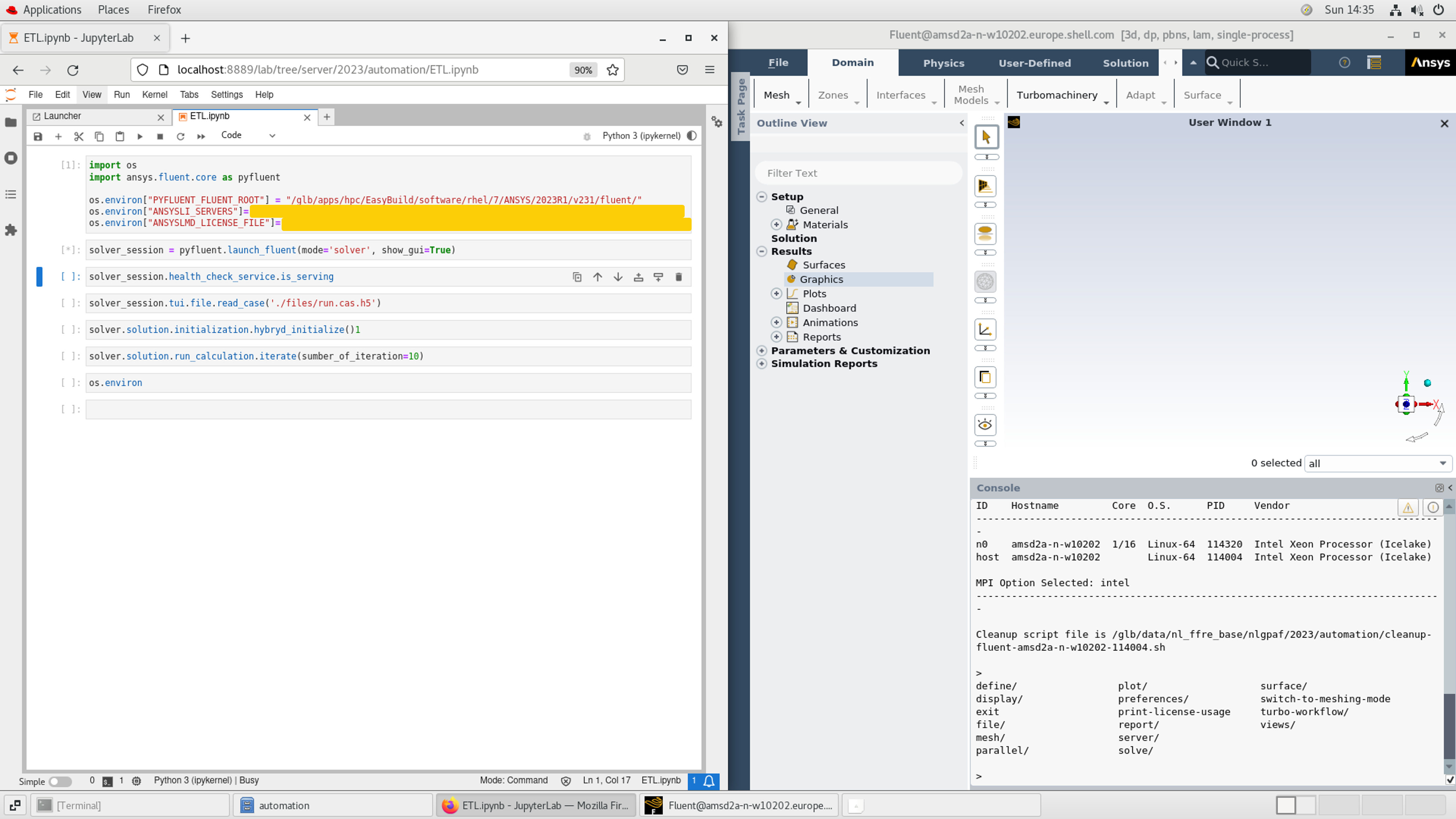launch_fluent blocks further interaction · Issue #2010 · ansys/pyfluent · GitHub