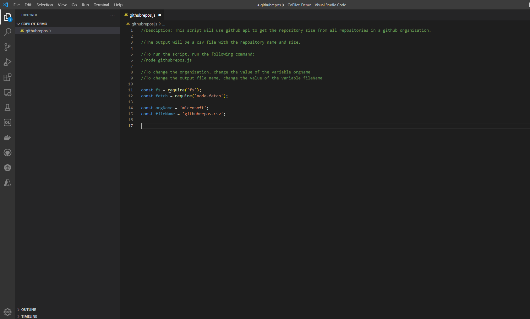 Copilot_HOL/labs/2-VsCode.md at main · CanarysPlayground/Copilot_HOL · GitHub