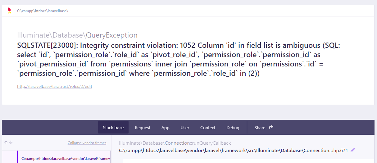 Permissions Completely Stopped? · Issue #433 · santigarcor/laratrust · GitHub
