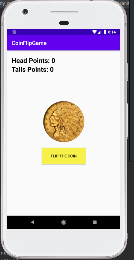 GitHub - alexvalentin/Coin-Flip-Game-In-Java: A sample Coin Game Android application created ...