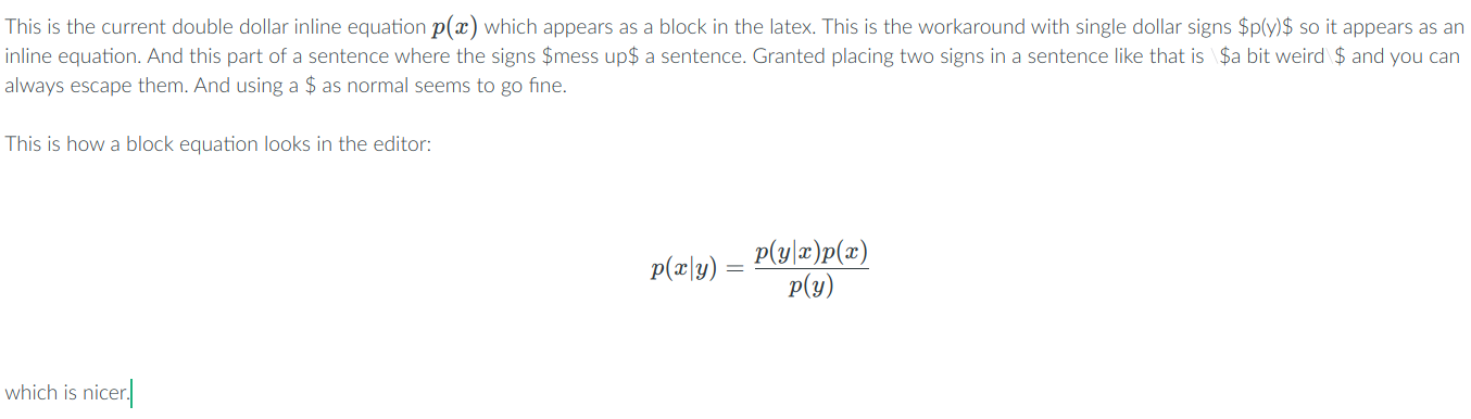 Inline equations exported as block equations in pdf, or inline ...