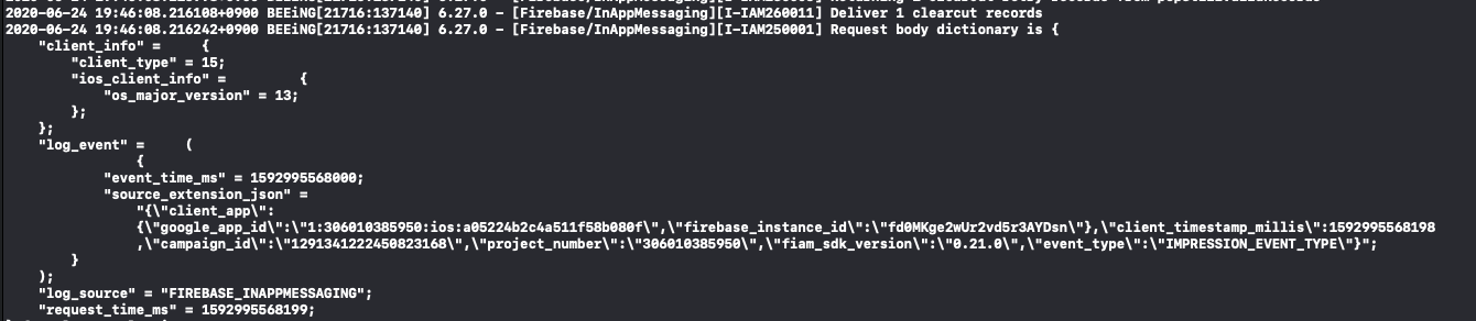 159817379 Inapp Message Show Only In Iphone 11 Simulator · Issue 5900 · Firebasefirebase Ios