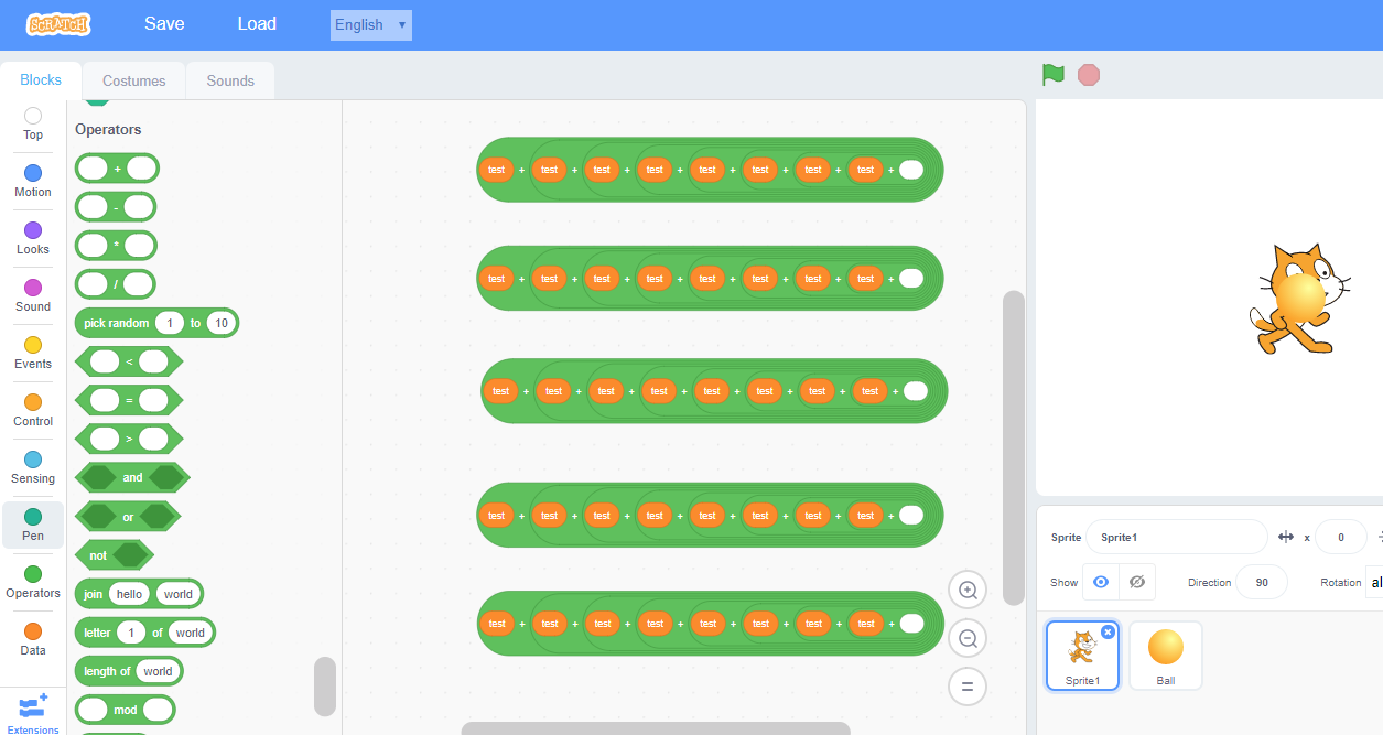 Performance issue when switch tabs to blocks · Issue #748 · scratchfoundation/scratch-gui · GitHub